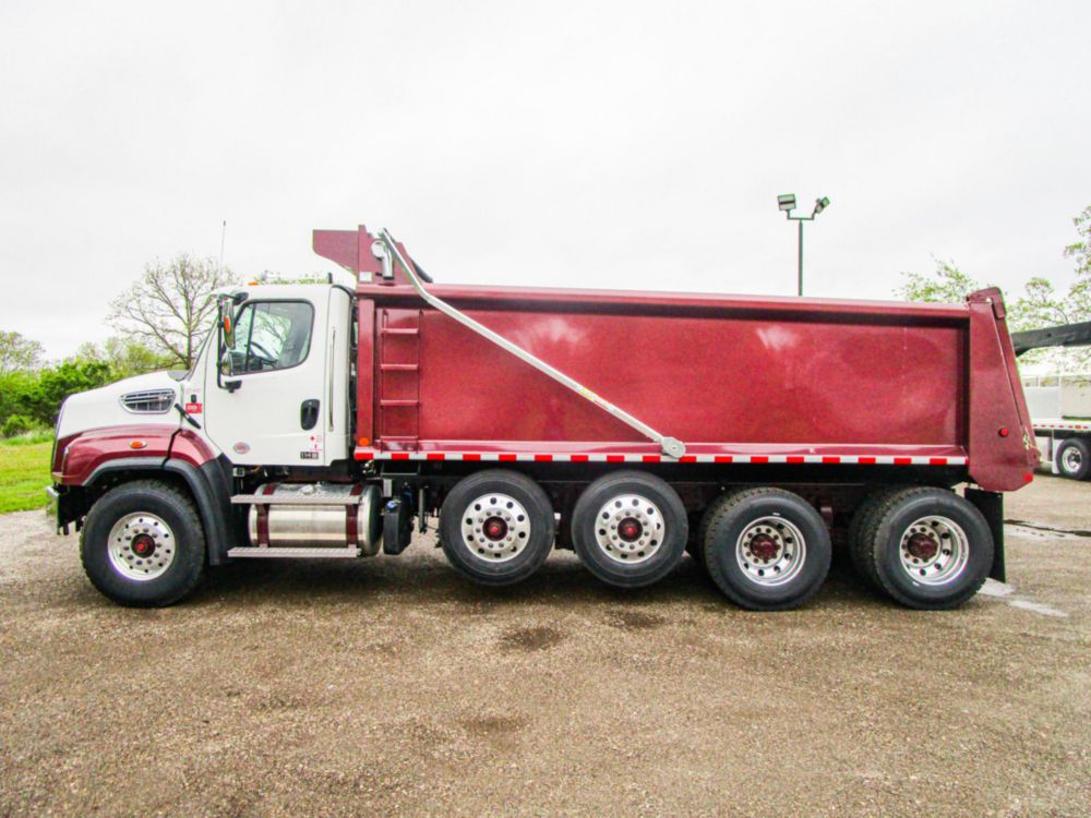 Quad Axle Dump Truck Rental - Custom Truck One Source