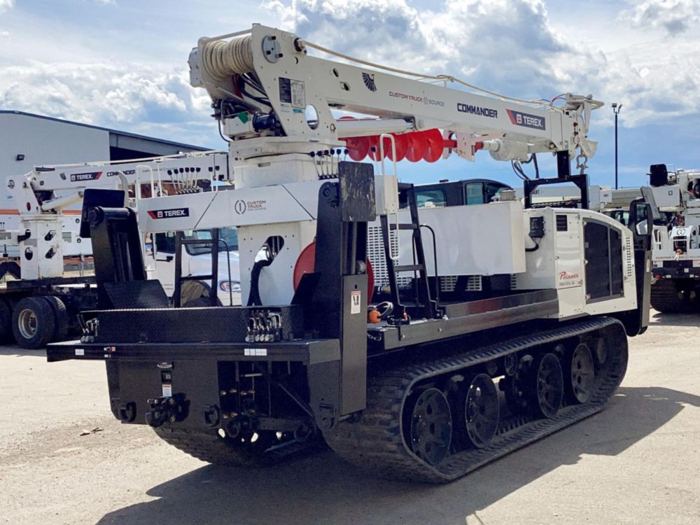 2023 Prinoth Panther T8 Track Terex Utilities C4047 Track Digger Derrick