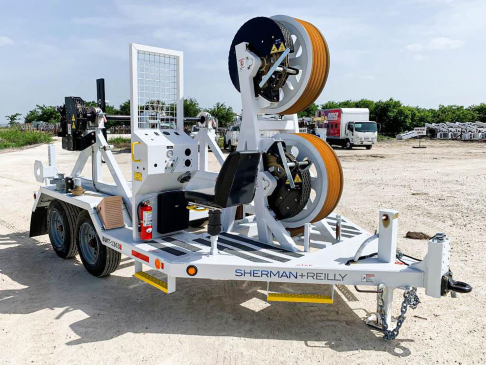 2023 Sherman & Reilly BWT-1363 Bullwheel Tensioner with Reel Carrier