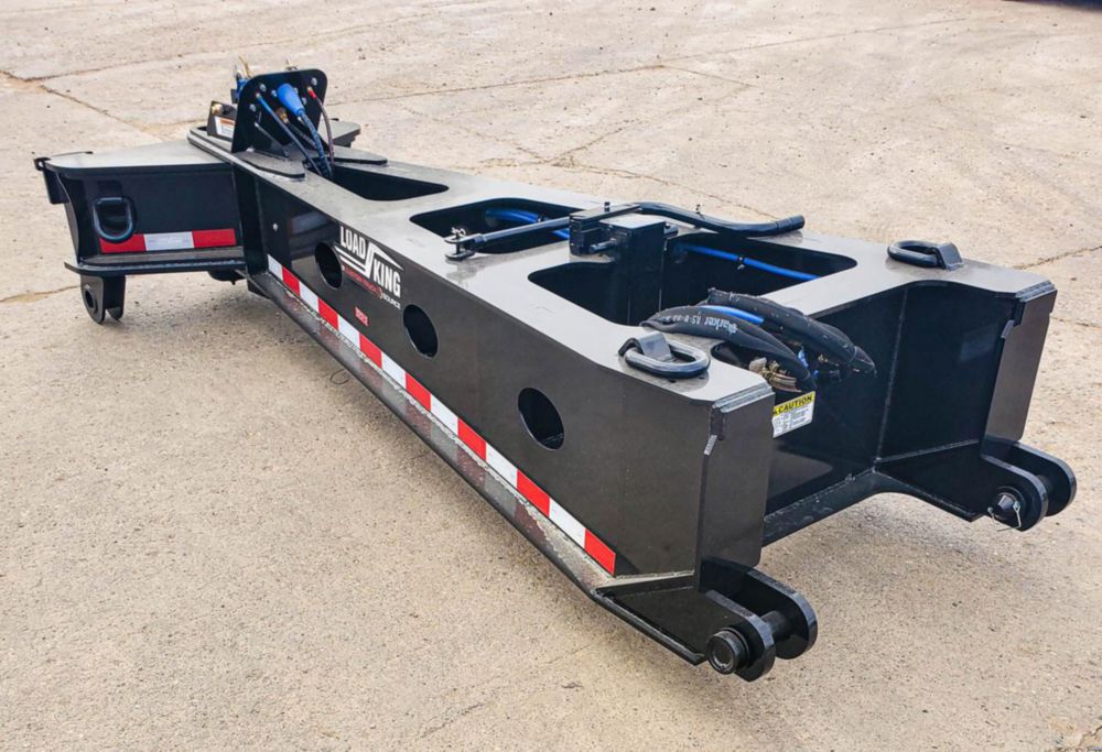 Lowboy Trailer Spreader Bar Rental - Custom Truck One Source