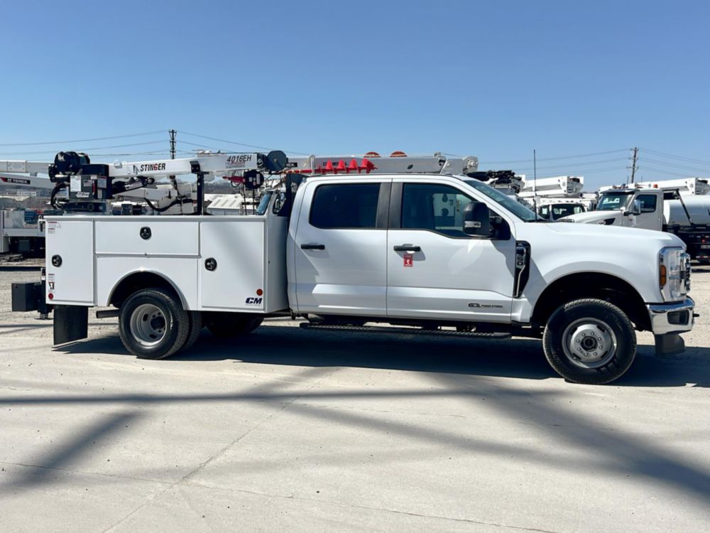 2025 Ford F350 4x4 9' CM Service Truck w/ Load King Stinger 4016EH Crane