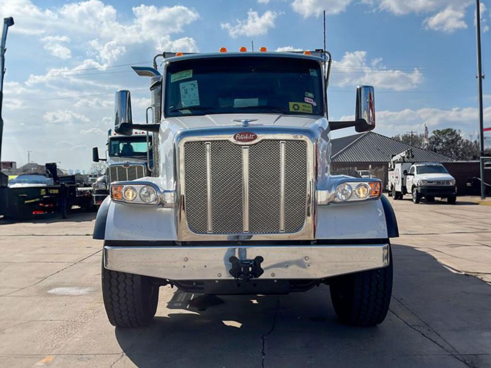 2025 Peterbilt 567 12x4 Ox Bodies 20' Stampede Dump Truck