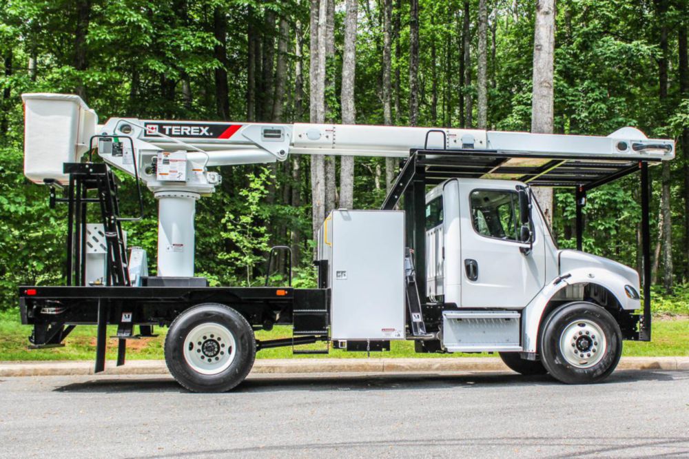 60 ft Forestry Bucket Truck Rental - Custom Truck One Source