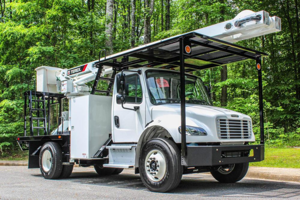 60 ft Forestry Bucket Truck Rental - Custom Truck One Source