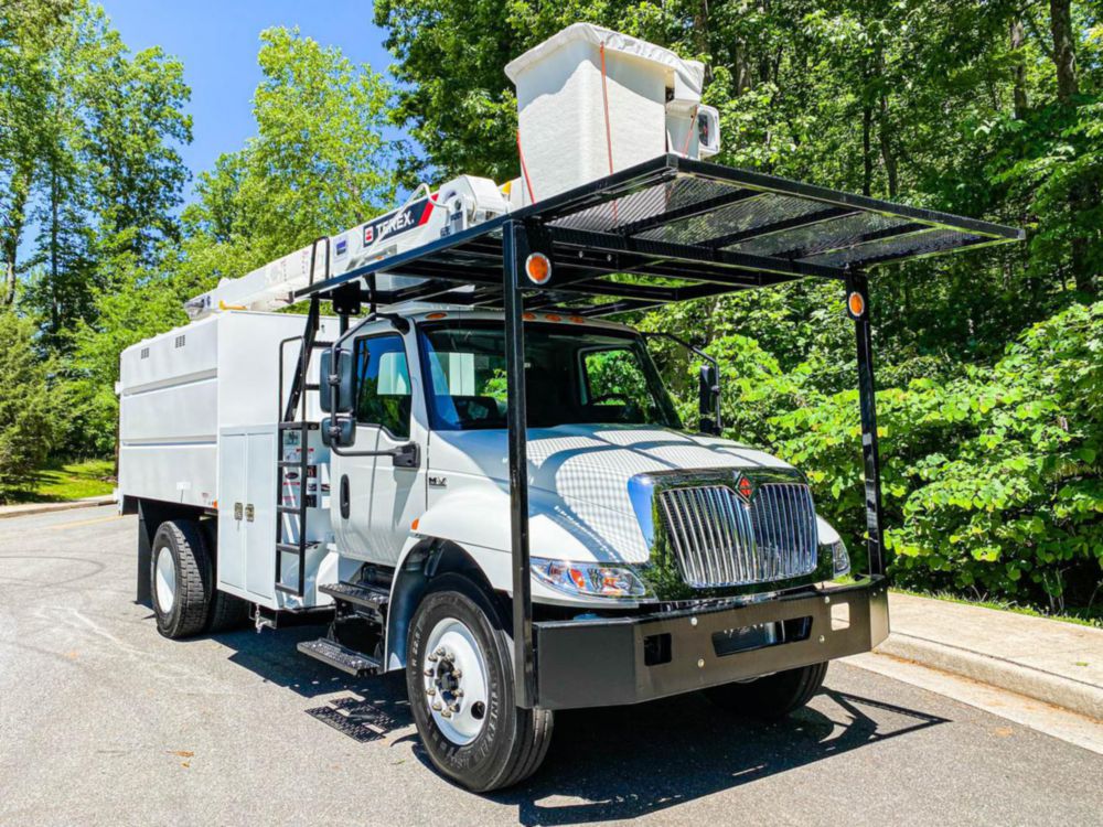 56 ft Forestry Bucket Truck Rental - Custom Truck One Source