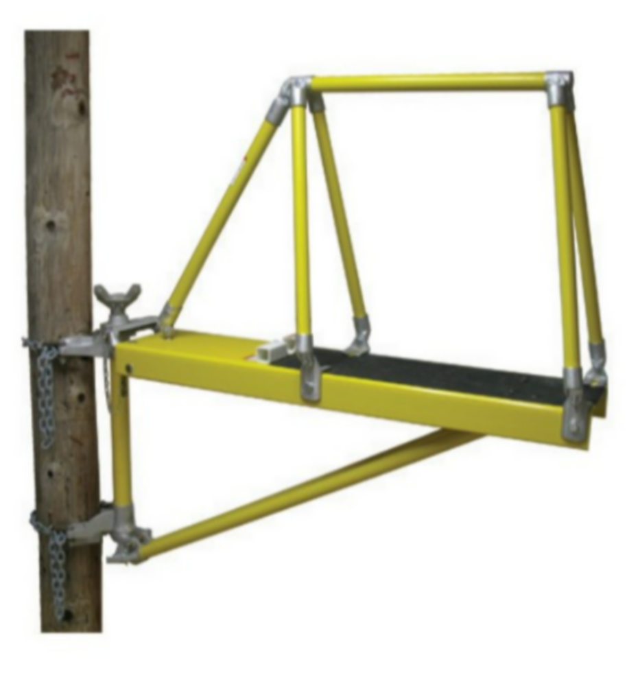 Hastings Insulated Platforms w/ Rail and Pivot Assembly, 6', 8', and 10'