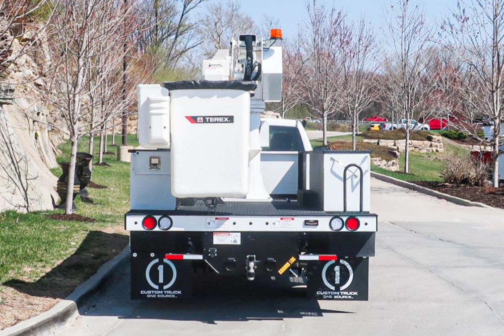 40 ft Telecom Bucket Truck Rental - Custom Truck One Source