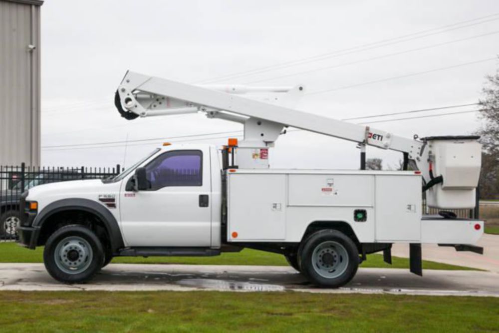 37 ft Telecom Bucket Truck Rental - Custom Truck One Source
