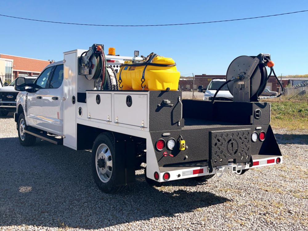 2023 Ford F350 4x4 C&S Technical Body Hi-Rail Track Inspector Truck