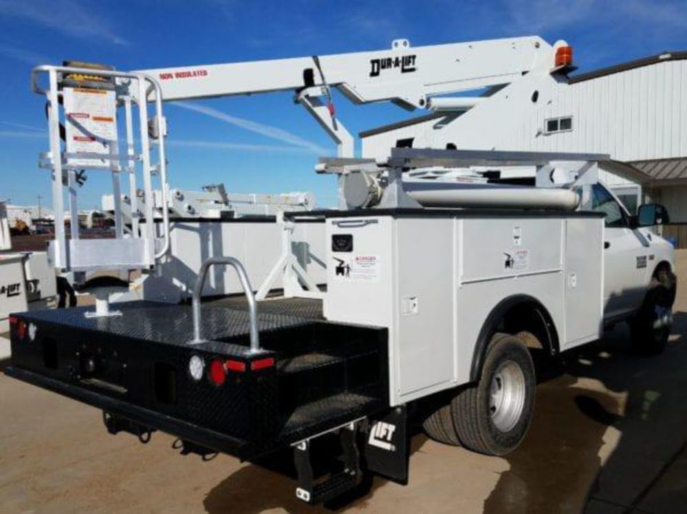 29 ft Telecom Bucket Truck Rental - Custom Truck One Source