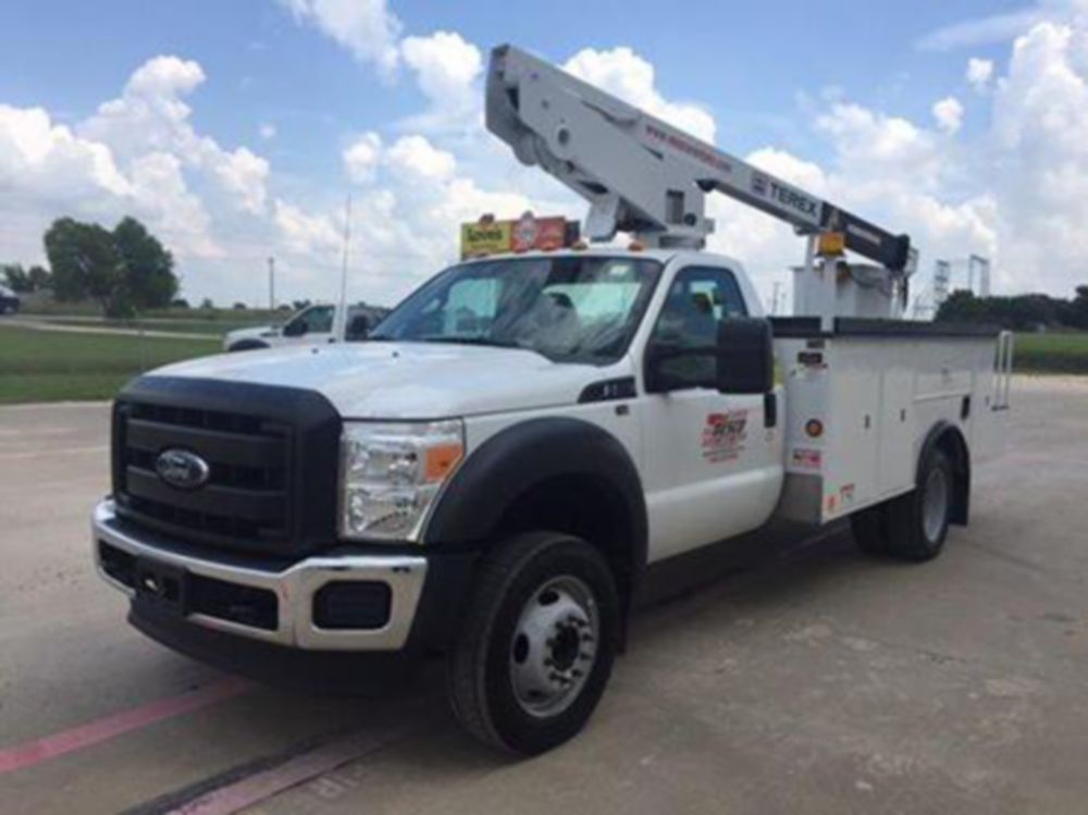 30 ft Telecom Bucket Truck Rental - Custom Truck One Source