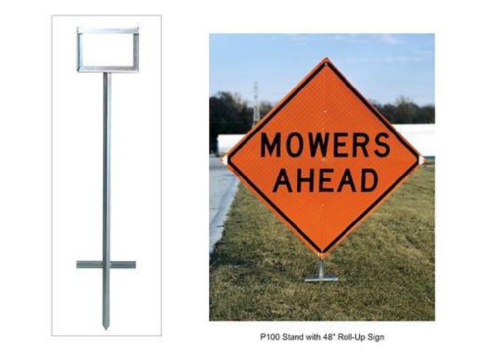 Dicke P100 Pogo T-Stand Sign Holder