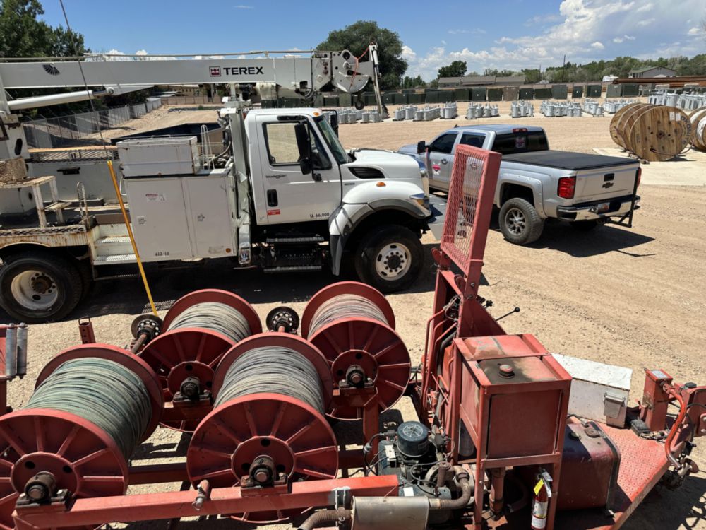 1990 Sherman Reilly Cable-Puller Trailer