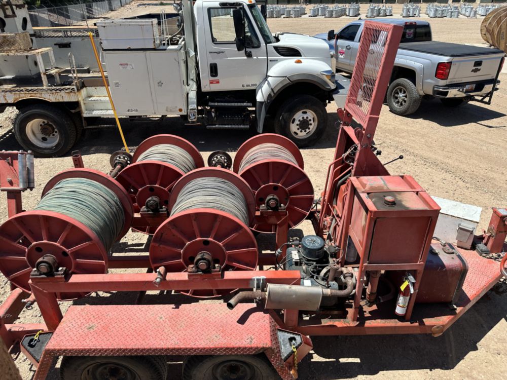 1990 Sherman Reilly Cable-Puller Trailer