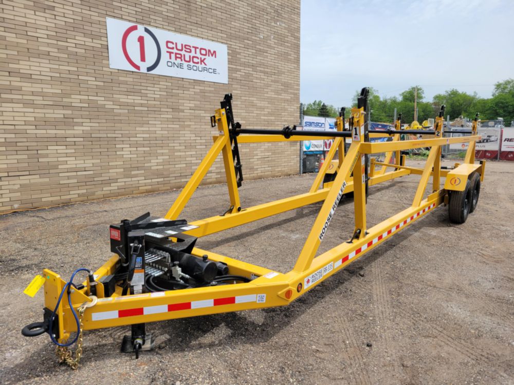 3 Reel 3,500 lbs Trailer Rental - Custom Truck One Source