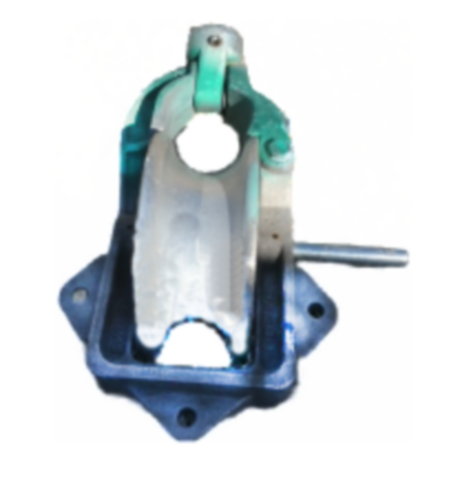 CTOS Universal Block w/ Spring-Loaded Latch & Grounding Stud, 7" Sheave