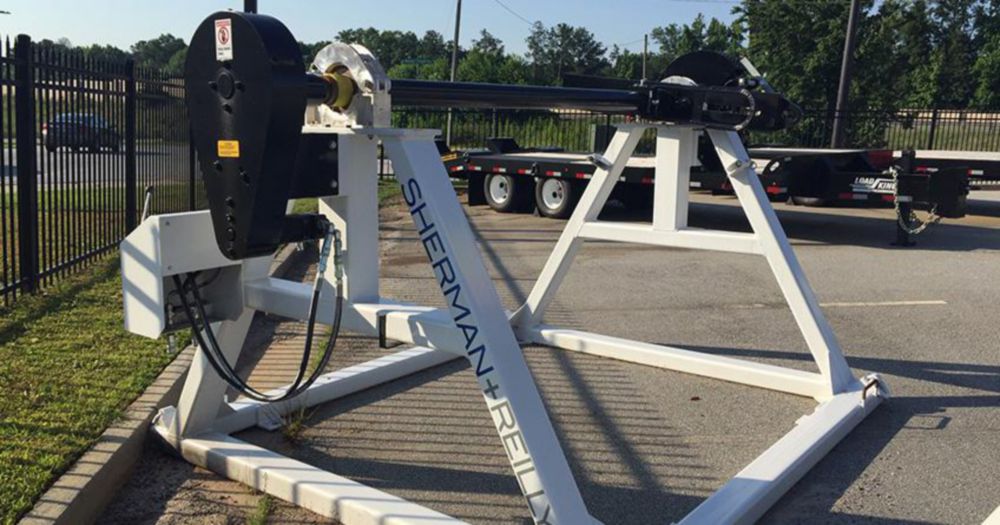 20,000 lbs Reel Stand Rental - Custom Truck One Source