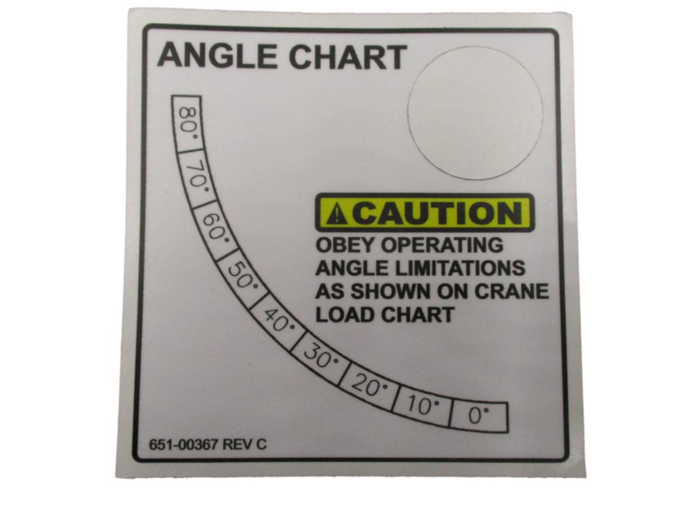 PLAC, RH BOOM ANGLE INDICATOR | Custom Truck One Source