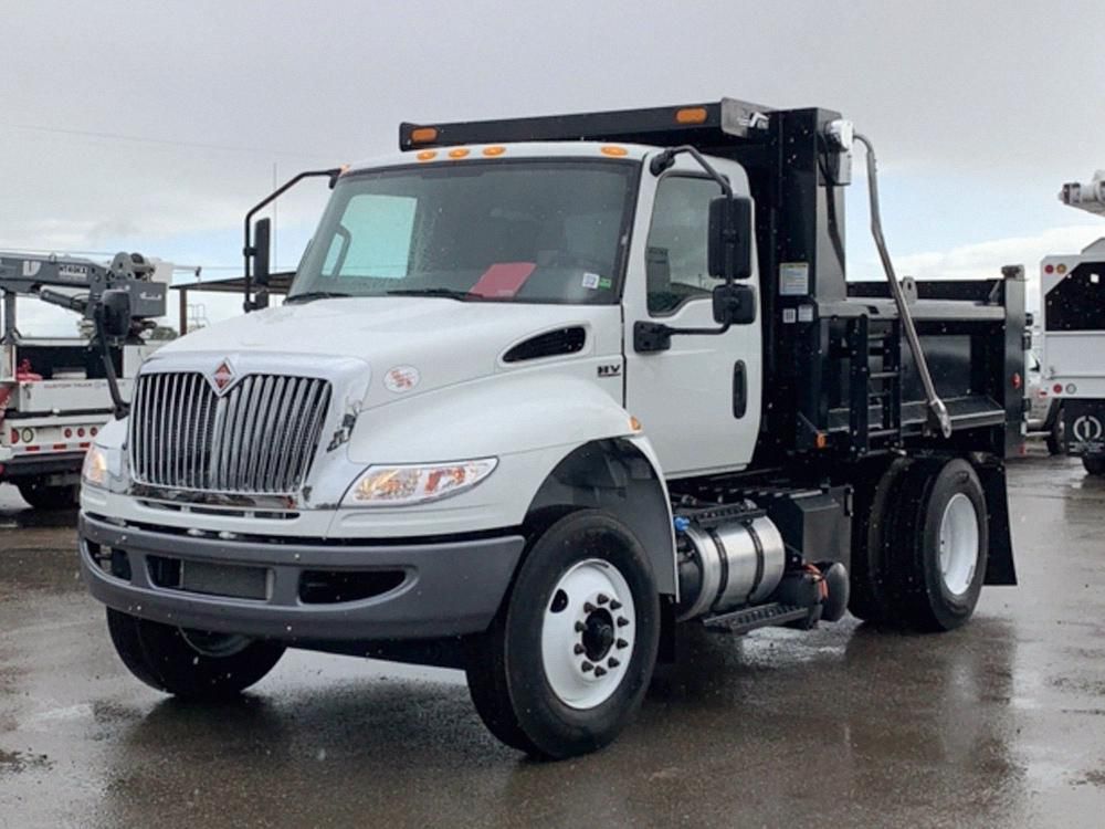 International HV607 4x2 Dump Truck