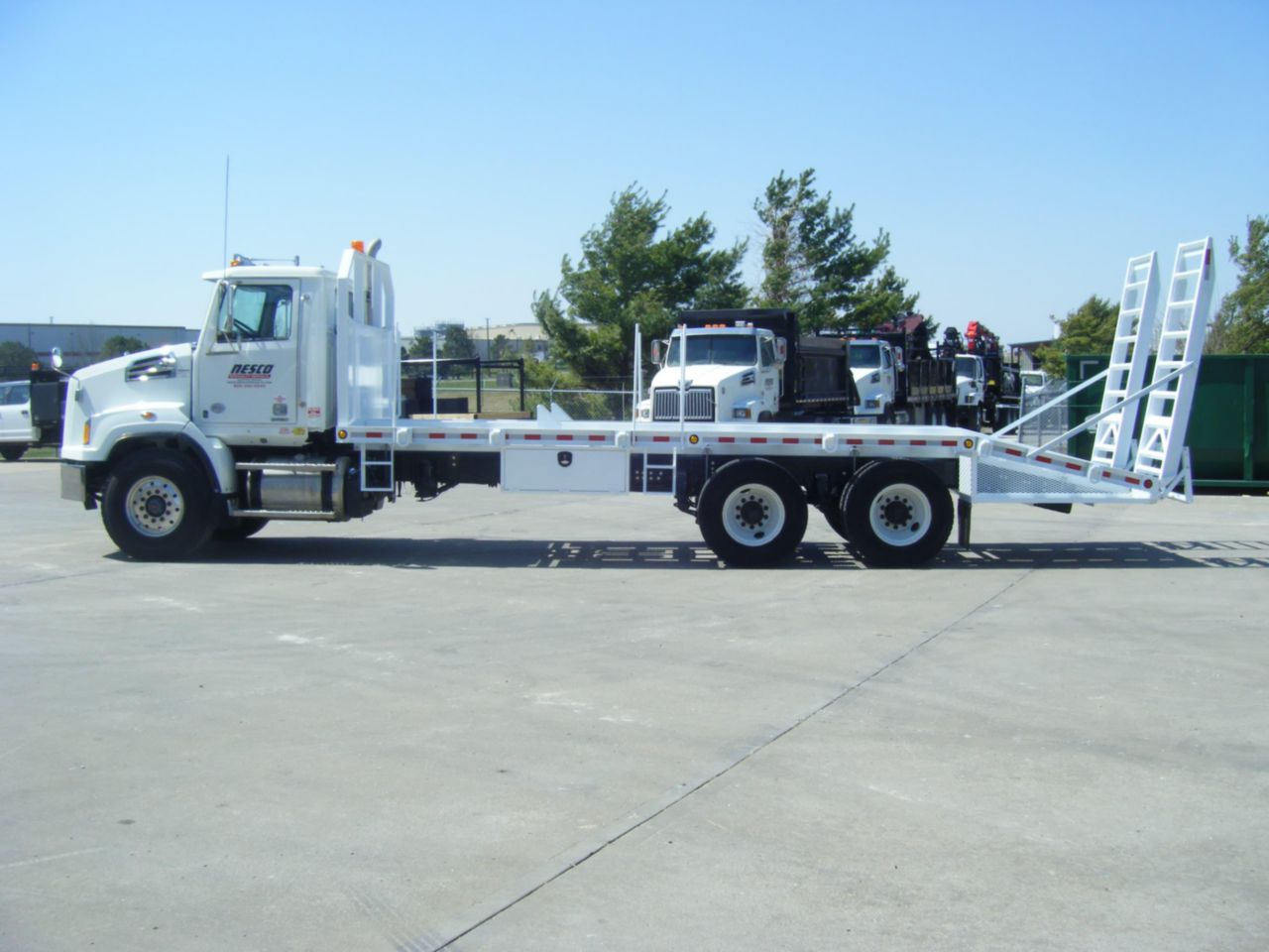 7/8 Flatbed Truck Rental - Custom Truck One Source