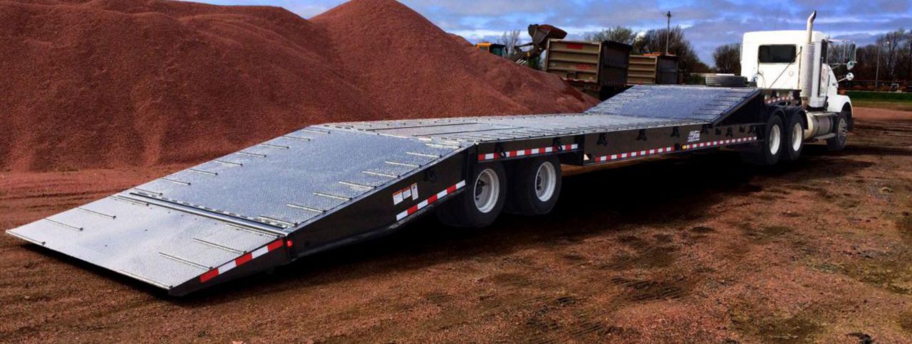 Step Deck Trailer Rental - Custom Truck One Source