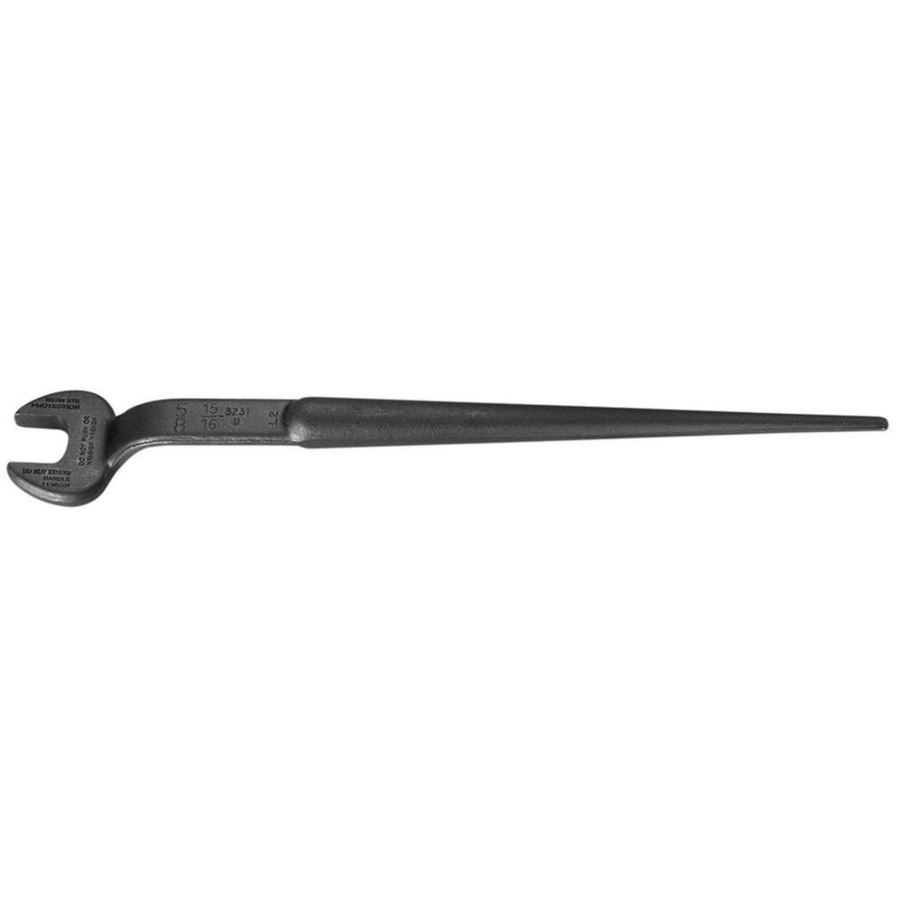Klein Tools Spud Wrench, 15/16" Utility Nut Opening
