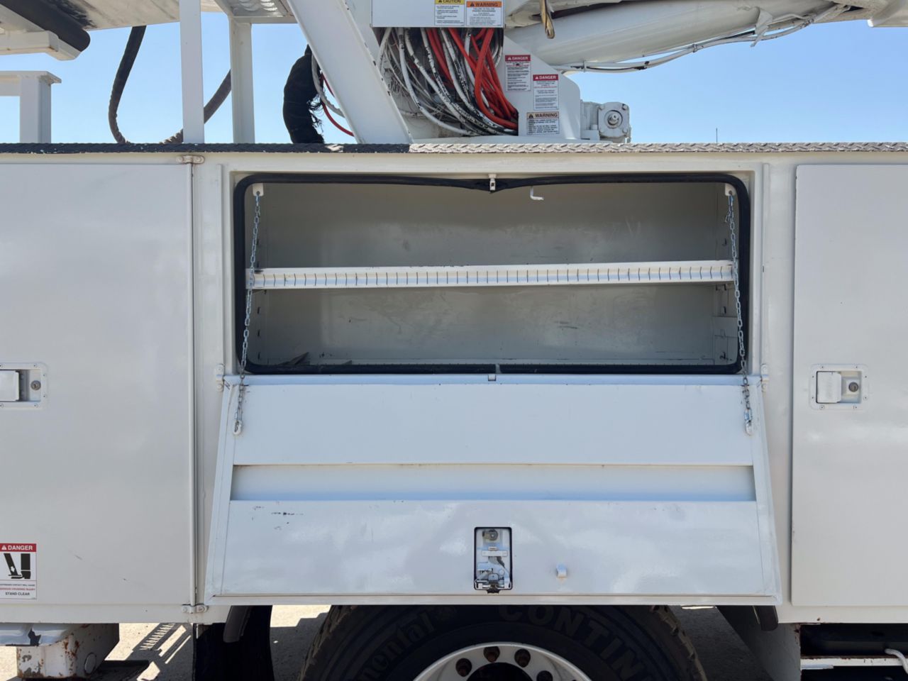 2021 International HV507 4x4 2012 Terex TCX-55 Bucket Truck