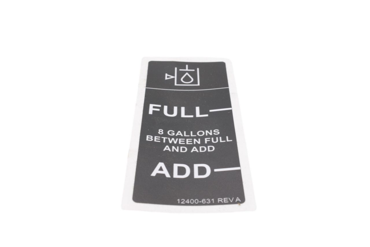 DECAL OIL LEVEL - Custom Truck One Source