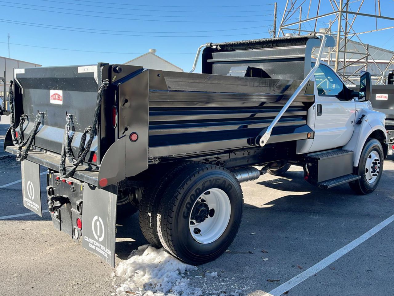 2024 Ford F750 4x2 10' Ox Bodies Dump Truck