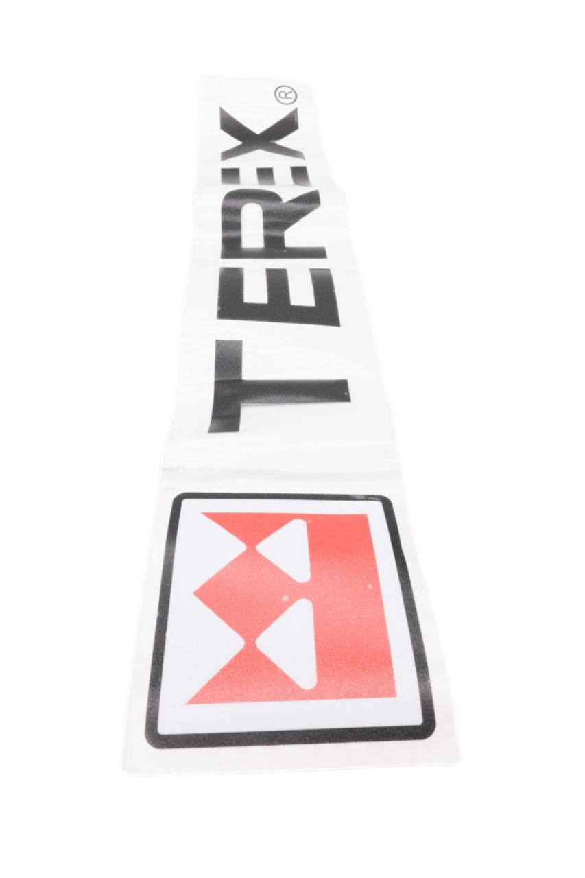 DECAL, TEREX LOGO, BLACK, 5.4" - Custom Truck One Source