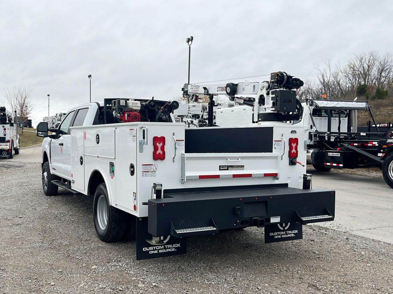2024 Ford F350 4x4 Service Truck w/ Stinger 3215EH Crane