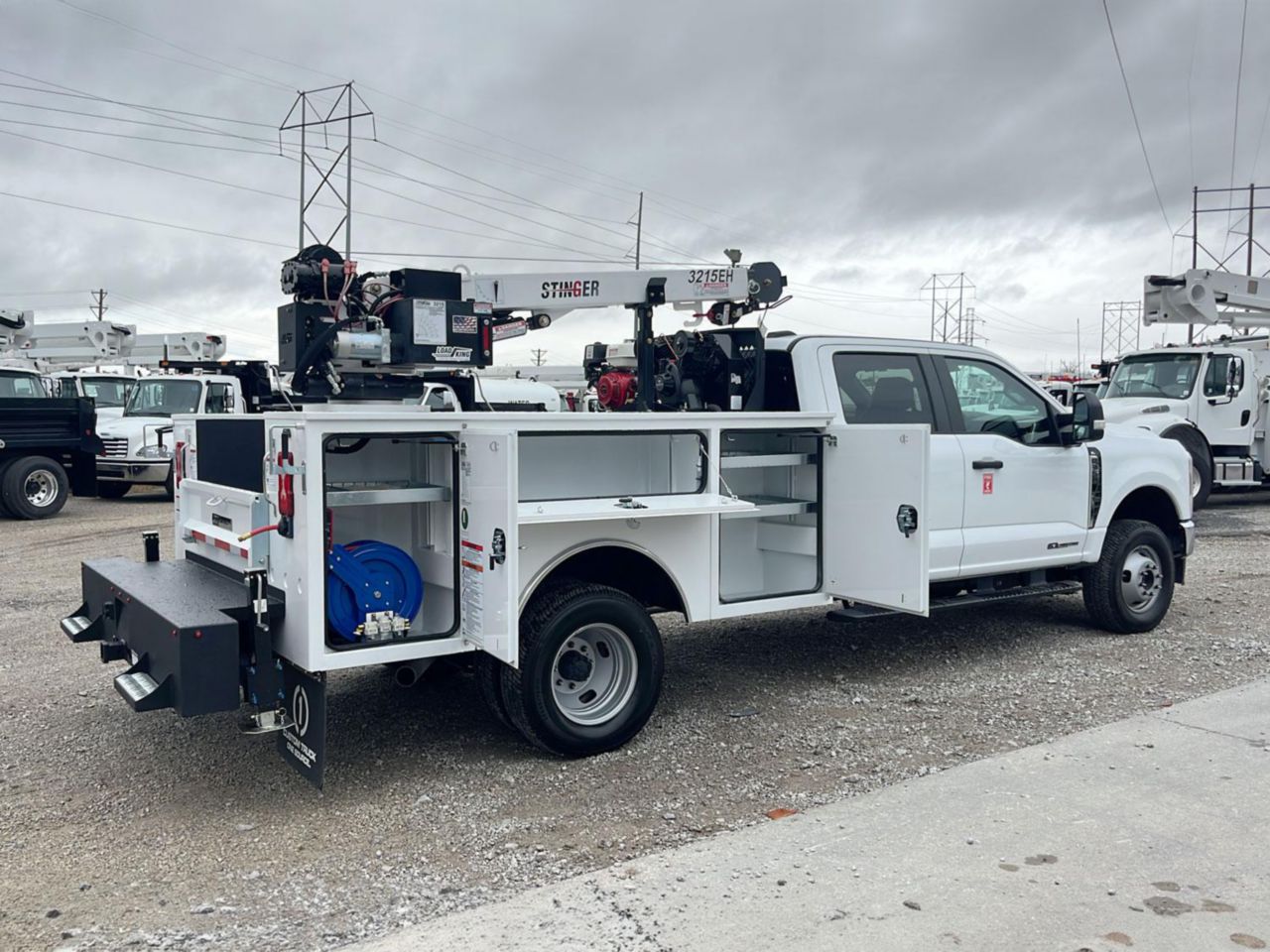 2024 Ford F350 4x4 Service Truck w/ Stinger 3215EH Crane