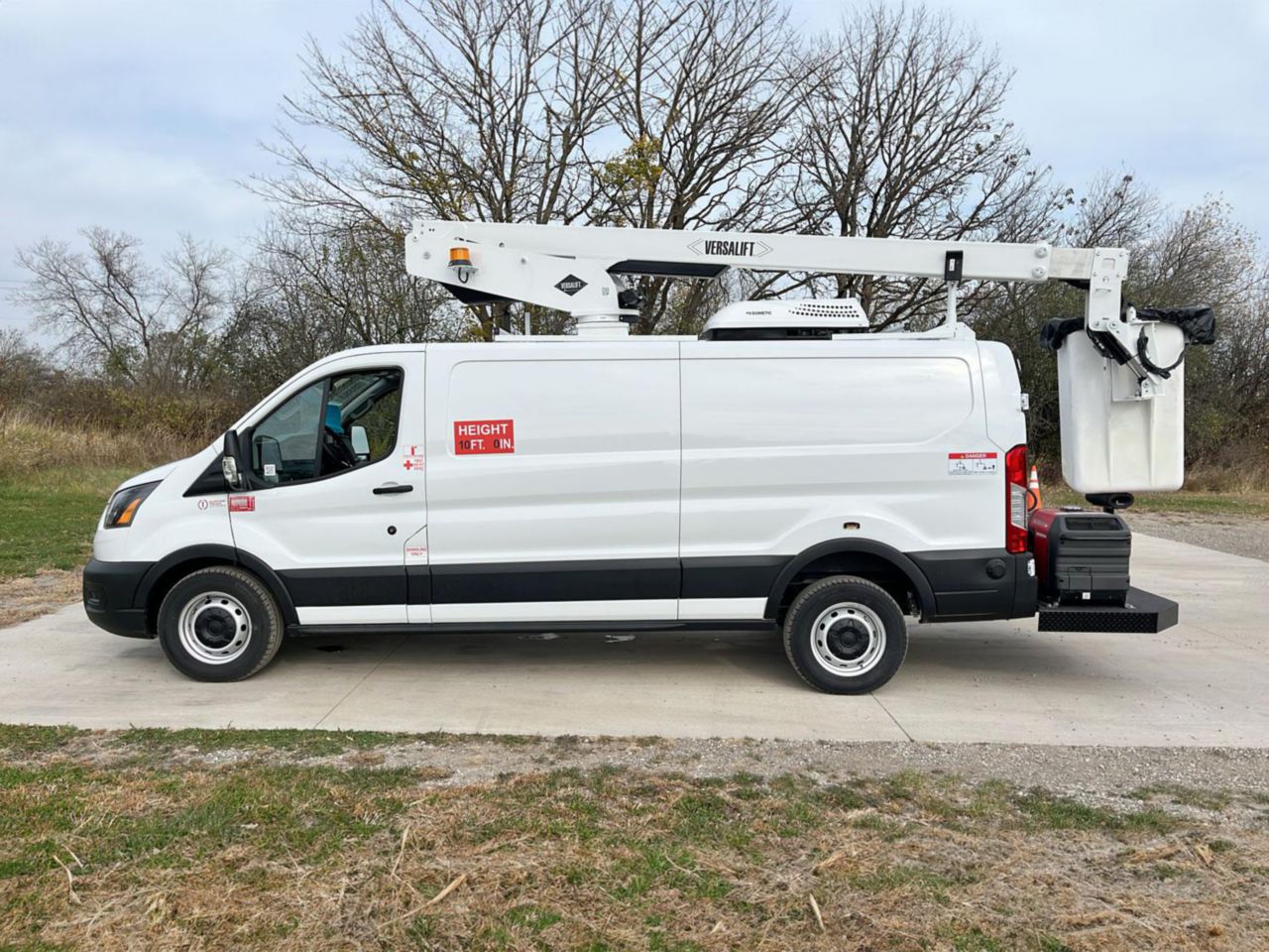 2024 Ford Transit T350 4x2 Versalift Vantel-29-NE Bucket Truck