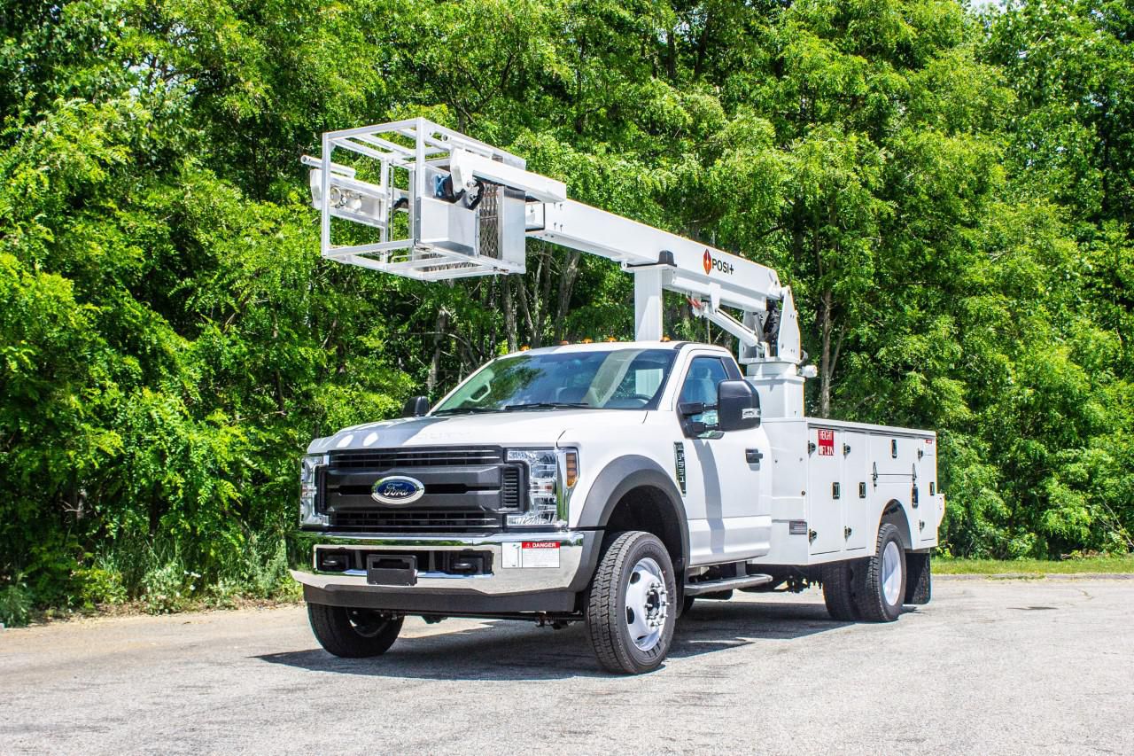 33 ft Telecom Bucket Truck Rental - Custom Truck One Source