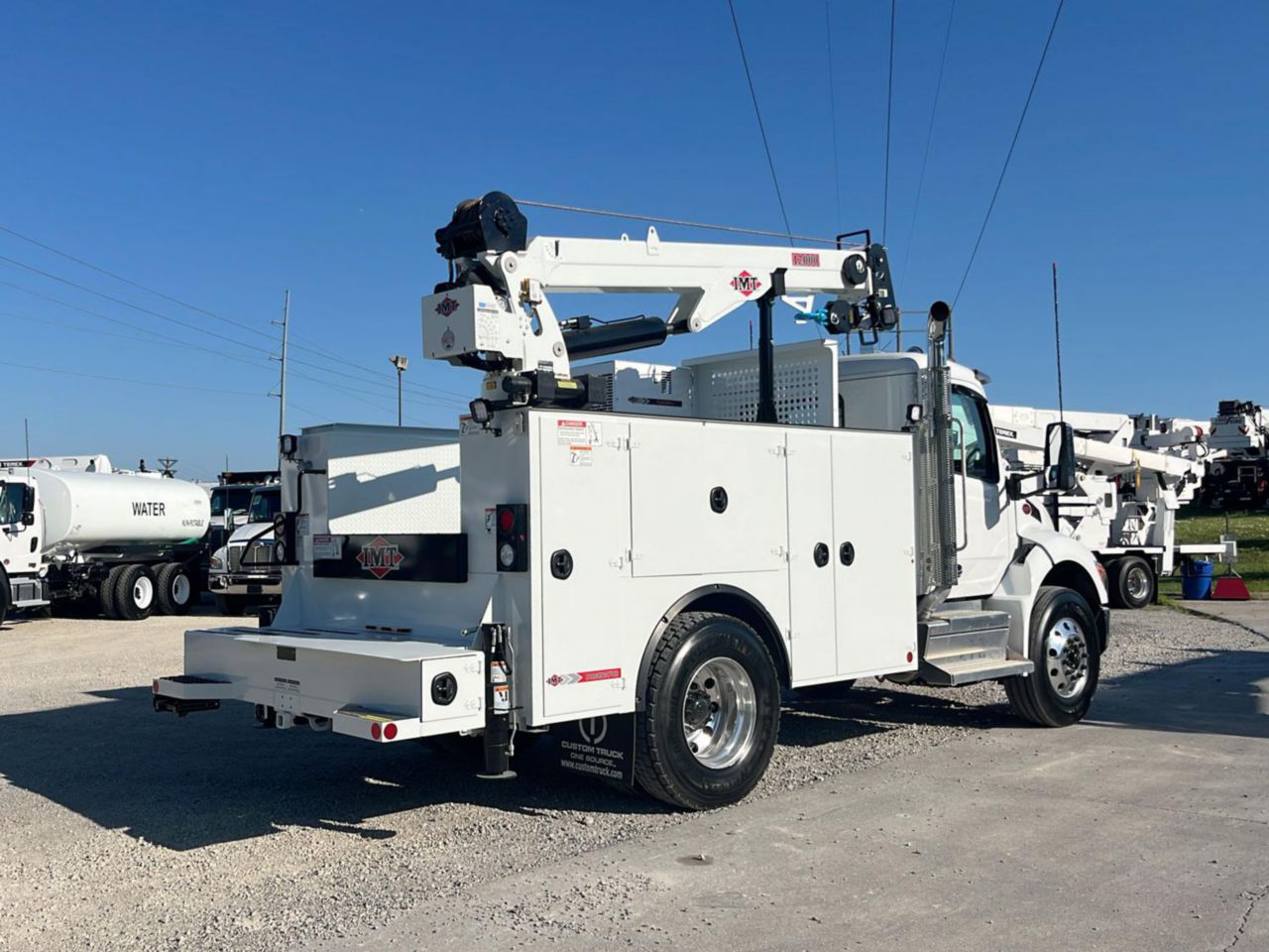 2026 Peterbilt 536 4x2 IMT DOM3 Service Truck w/ 12000-25 Crane