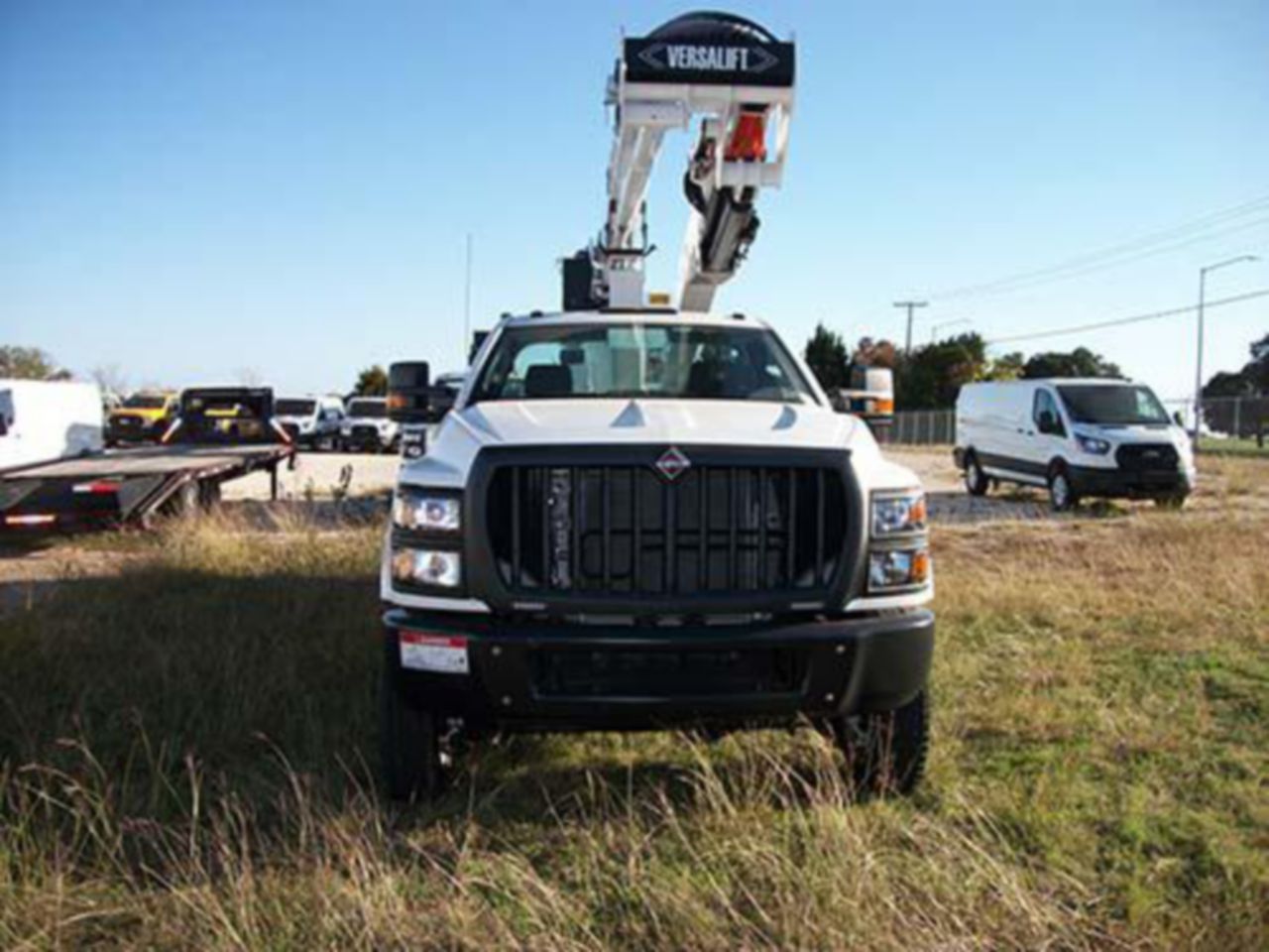 52 ft Distribution Bucket Truck Rental - Custom Truck One Source