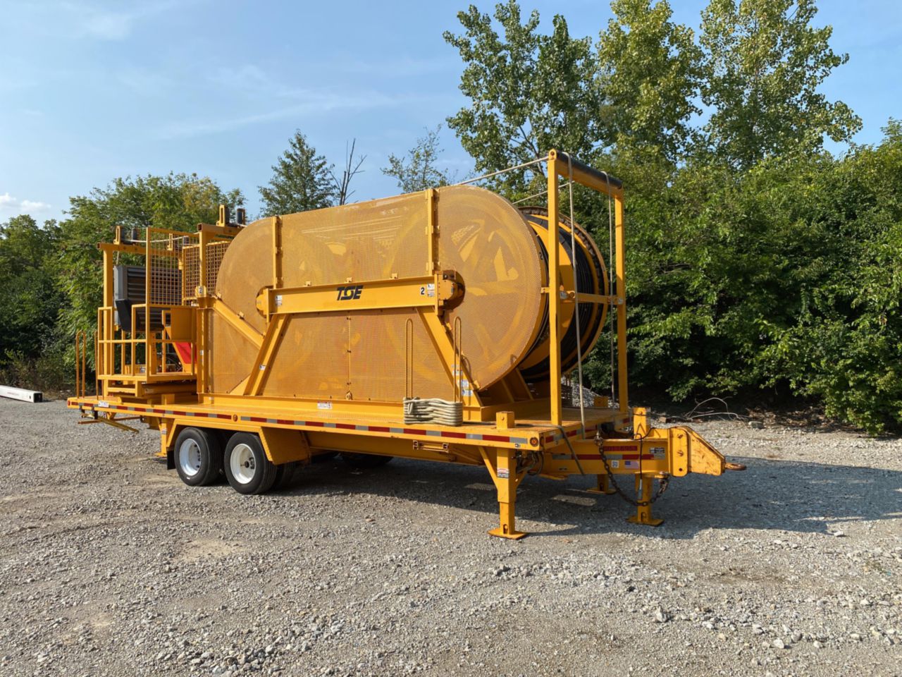 2013 TSE T150H 72-2 Two-Bundle Two Conductor Bullwheel Tensioner