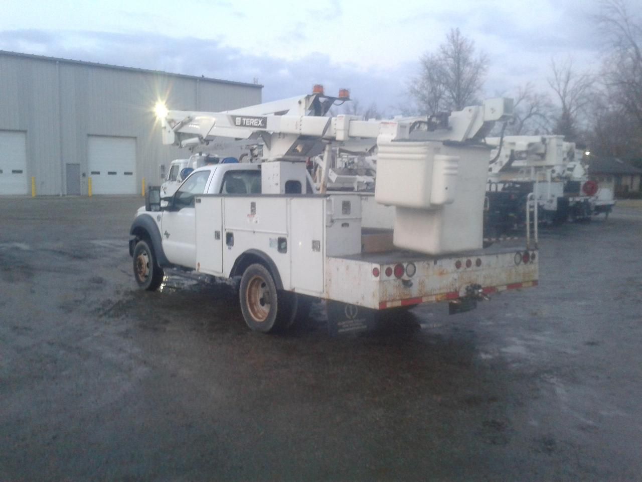 2015 Ford F-550 4x4 Diesel Terex LT-40 Bucket Truck