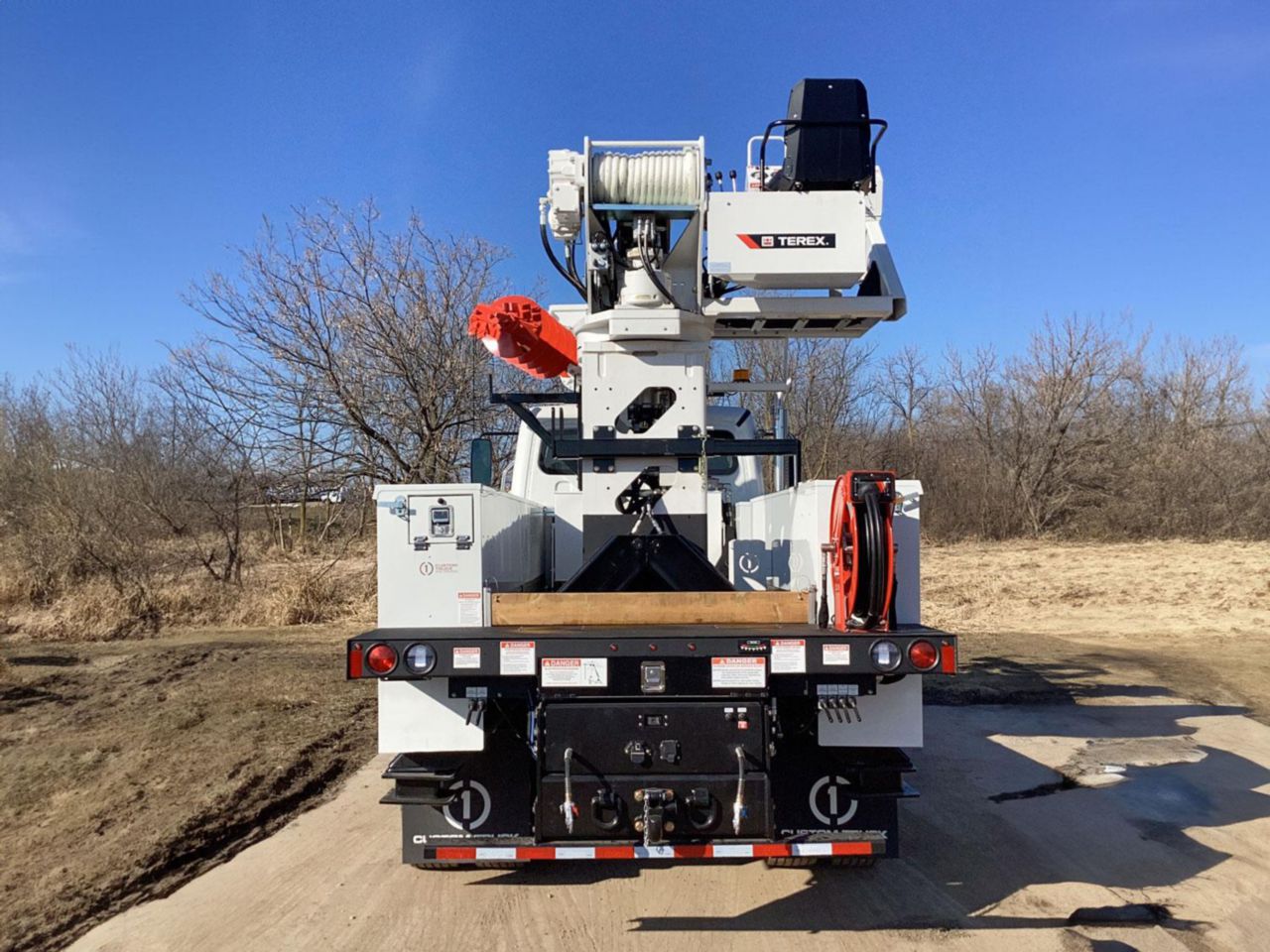 2024 Freightliner M2106 4x4 Terex Utilities C4047 Digger Derrick