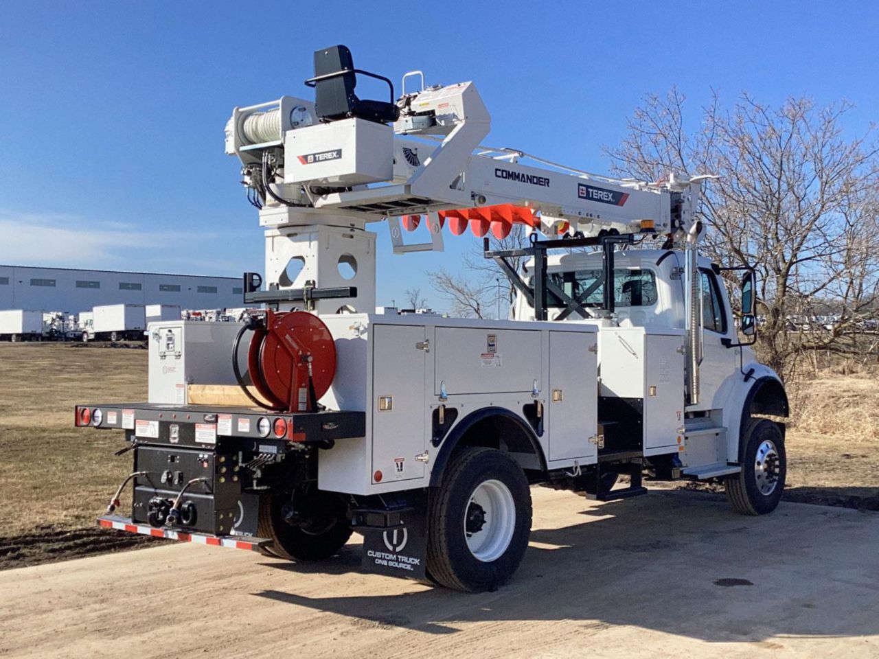 2024 Freightliner M2106 4x4 Terex Utilities C4047 Digger Derrick