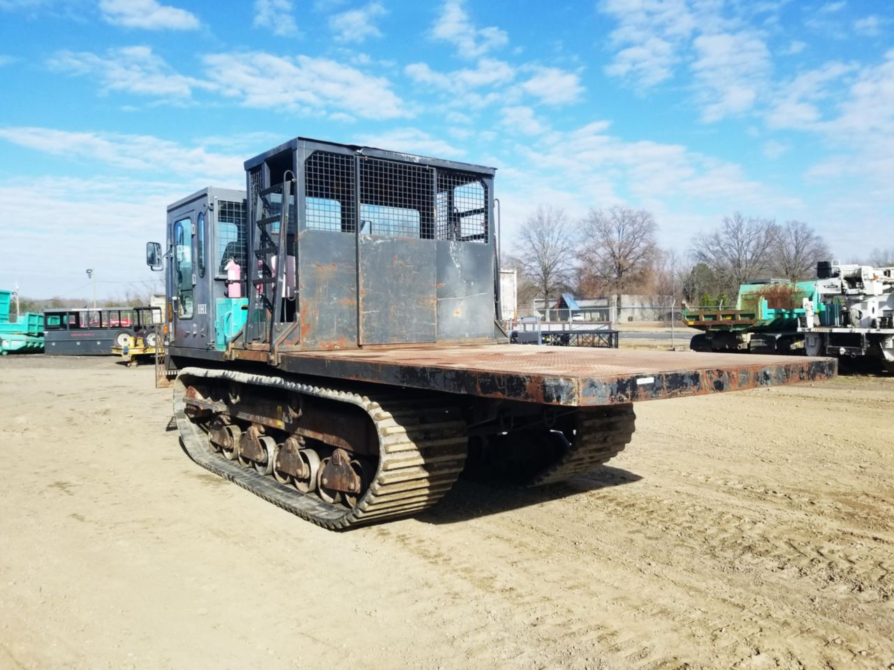 2016 IHI IC-75 Crawler With Flatbed & Personnel Carrier