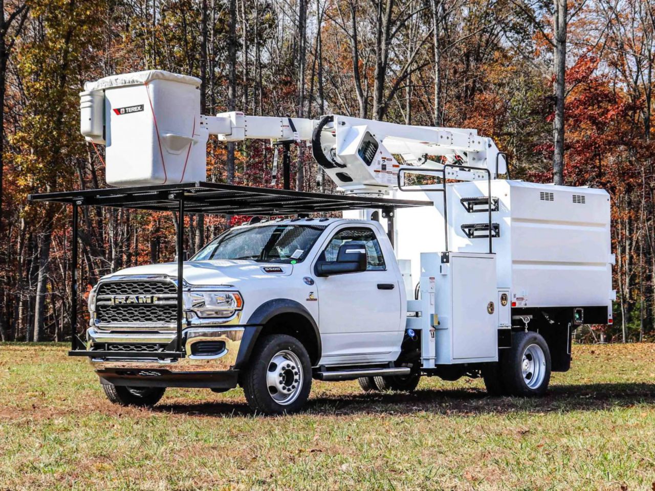 2023 RAM 5500 4x4 Terex Utilities LT40 Bucket Truck