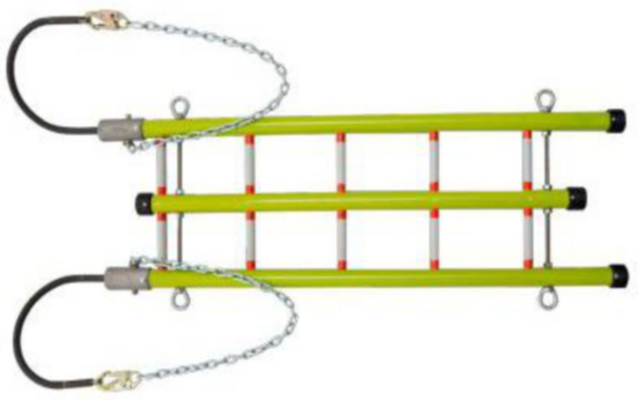 CTOS 3-Rail Fiberglass Hook Ladder 8' - 30'