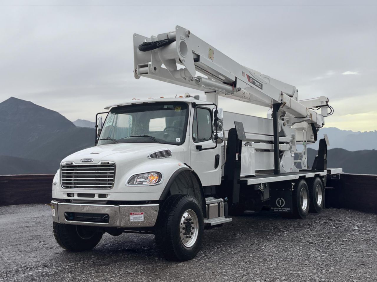 2023 Freightliner M2106 6x6 Terex Utilities TL80-112 Bucket Truck
