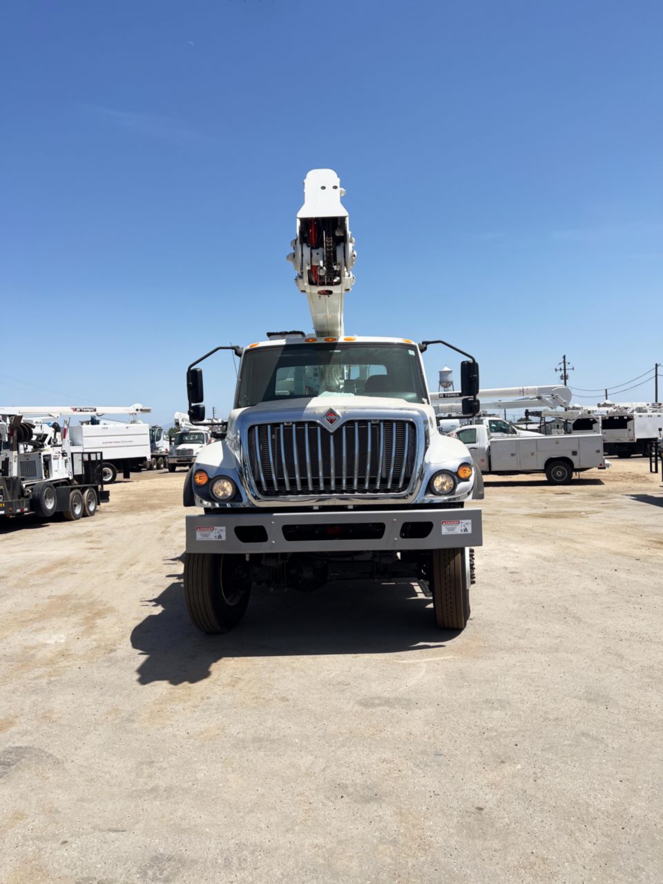 2021 International HV507 4x4 2012 Terex TCX-55 Bucket Truck