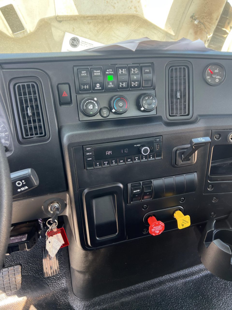 2021 International HV507 4x4 2012 Terex TCX-55 Bucket Truck