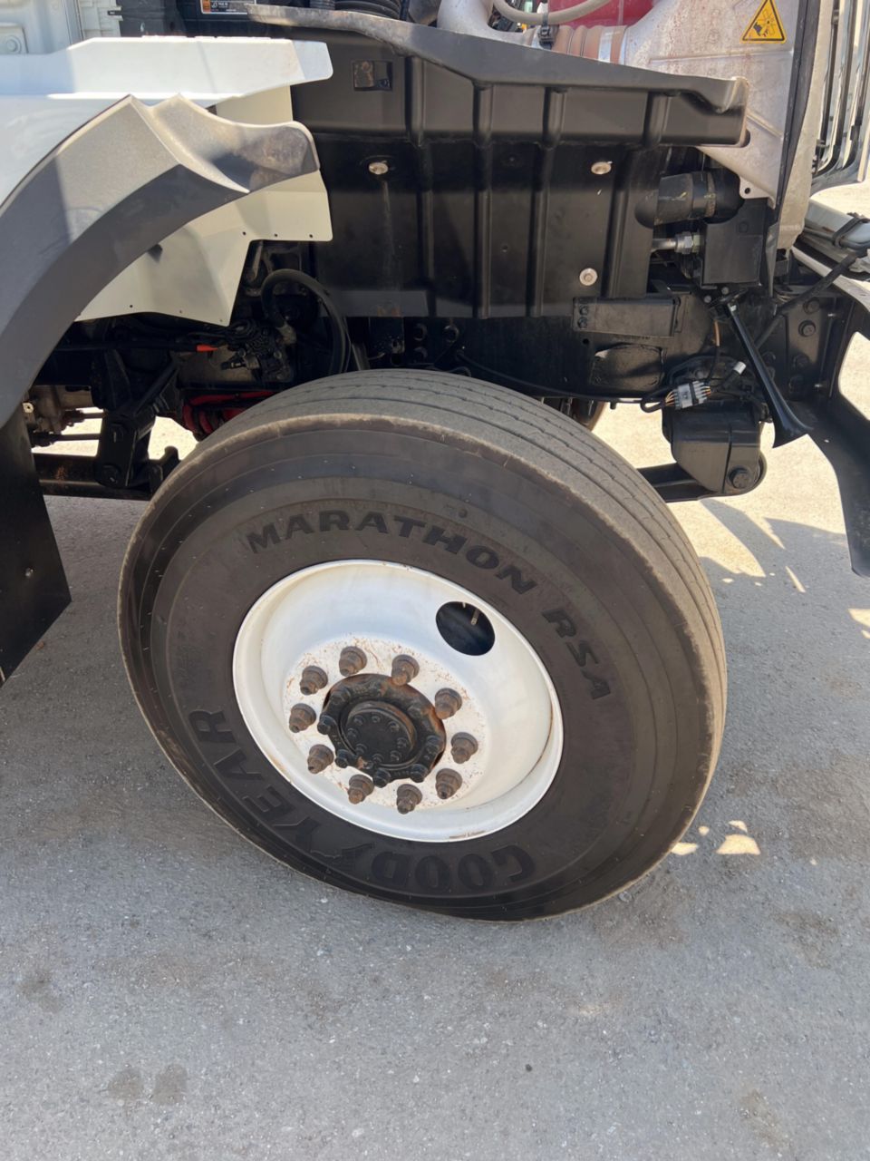 2021 International HV507 4x4 2012 Terex TCX-55 Bucket Truck