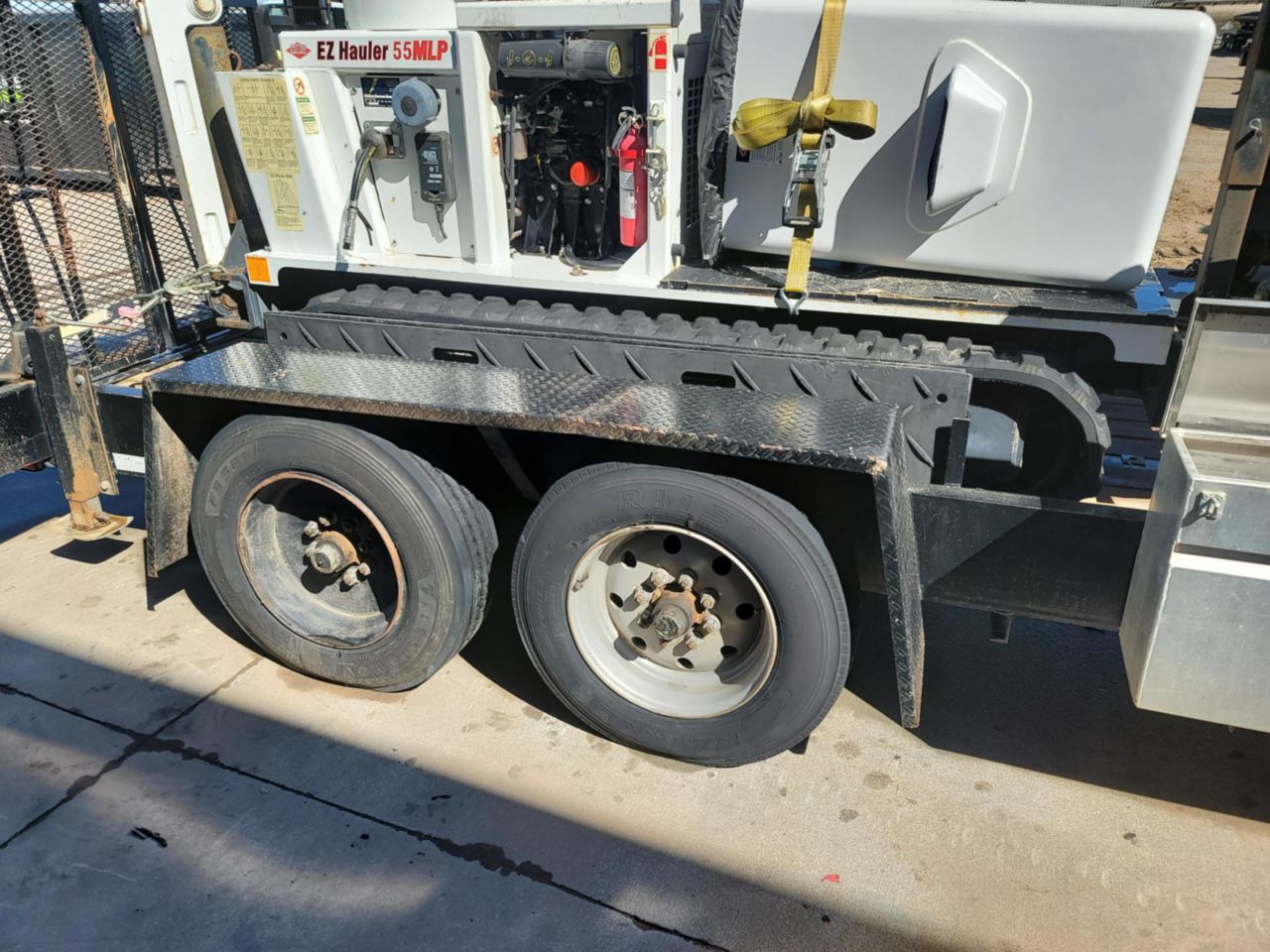 2019 SDP EZ Hauler 55MLP Backyard Digger Derrick With Trailer