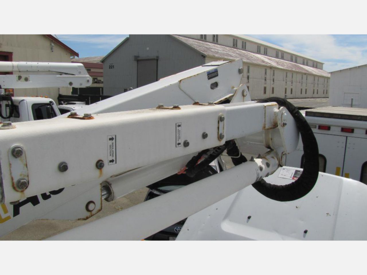 Altec DC47 Digger Derrick 2012 Ford F550 Regular Cab 4X4