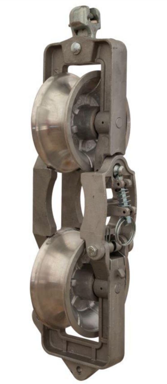 CTOS Universal Double Uplift Block with 2 x 7" Sheaves